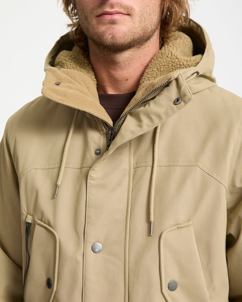 Starget 5K Parka - Khaki - Men - Volcom EU – Volcom España