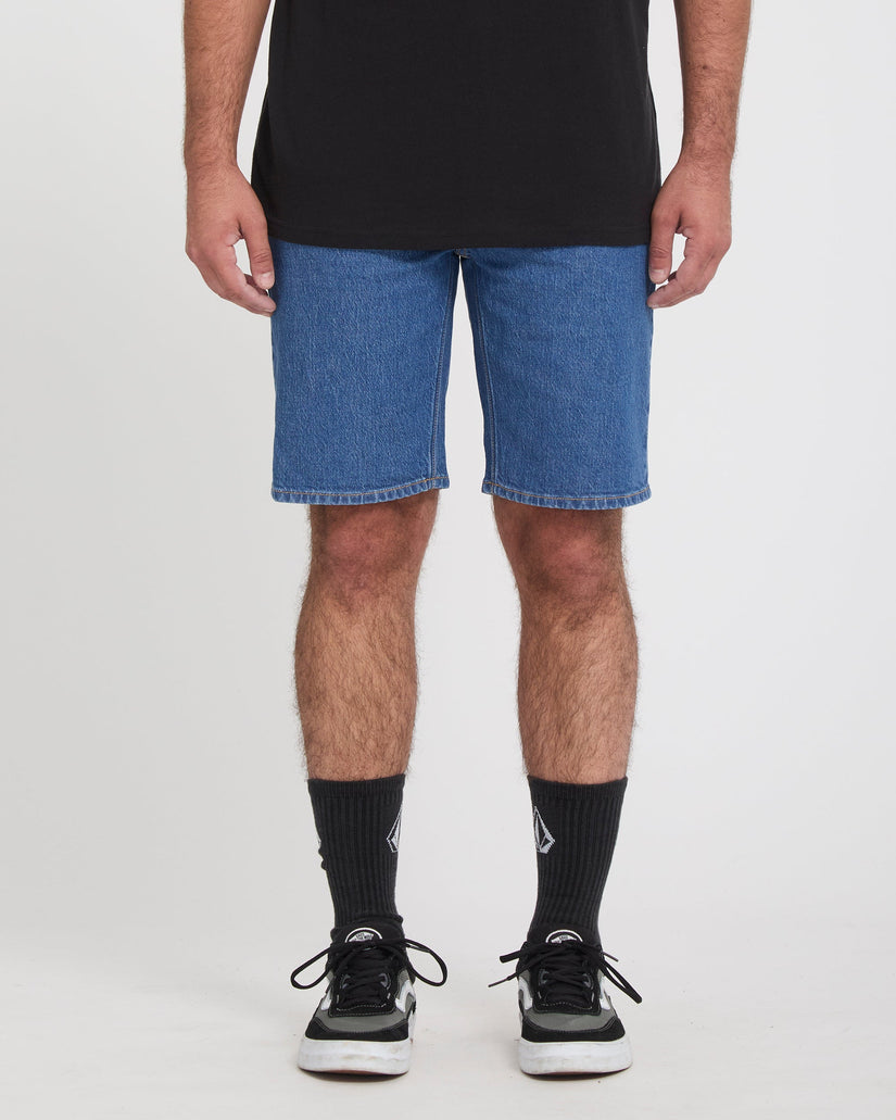 Solver Denim Short - Bold Blue - Men - Volcom EU – Volcom España