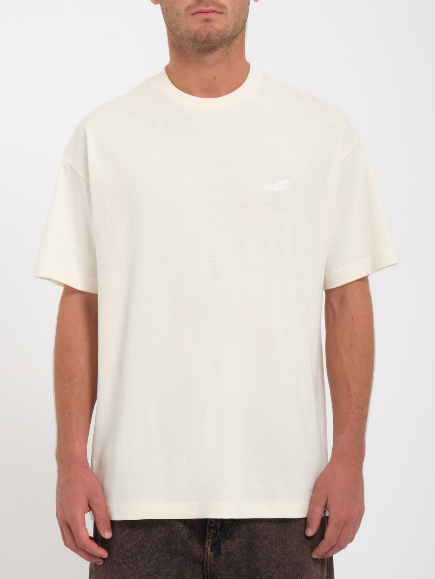 Camiseta Pistol Stone - Dirty White - Hombre - Volcom España
