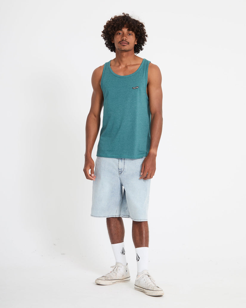 Pistol Stone Tank Top - Rifle Green - Men - Volcom EU – Volcom España