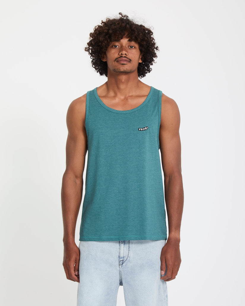 Pistol Stone Tank Top - Rifle Green - Men - Volcom EU – Volcom España
