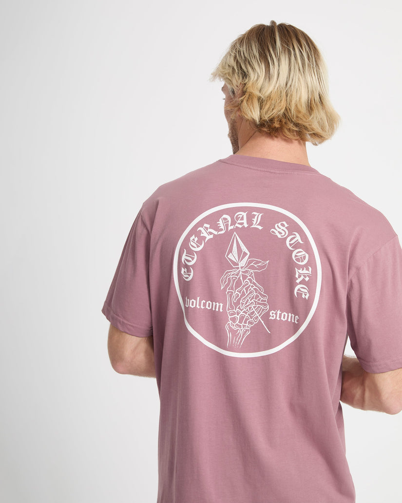 Eternal Stoke T-Shirt - Stone Rose - Men - Volcom EU – Volcom España