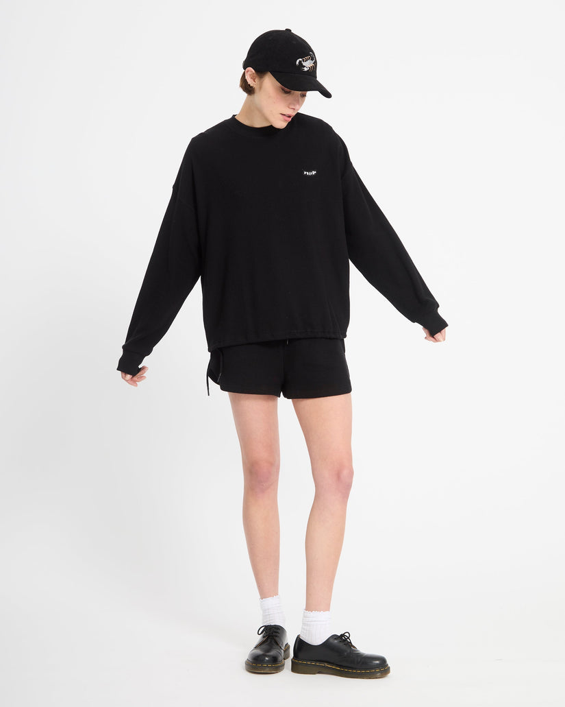 Sweeterry Sweatshirt - Black - Women - Volcom EU – Volcom España