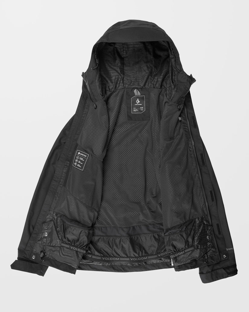 Chaqueta Dua Gore-Tex - Black - Hombre - Volcom España - 2 años de garantía