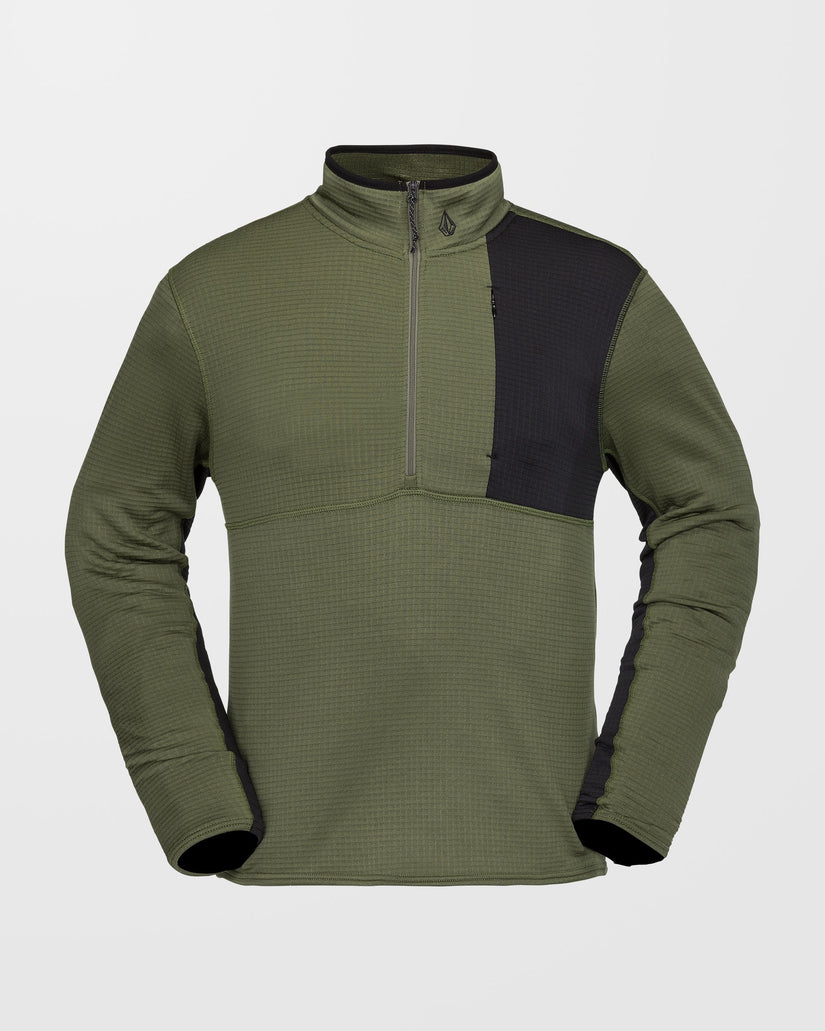 Sudadera capa intermedia de felpa Gridlock - Ivy - Hombre - Volcom ...