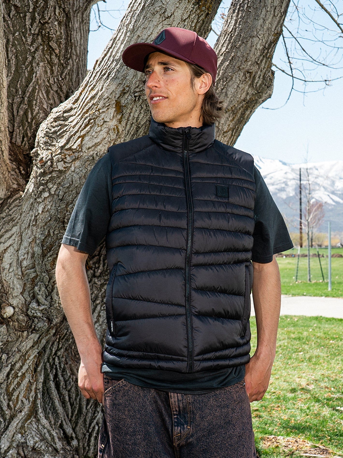 Chaleco Earth Tripper Puff - BLACK - Hombre - Volcom España