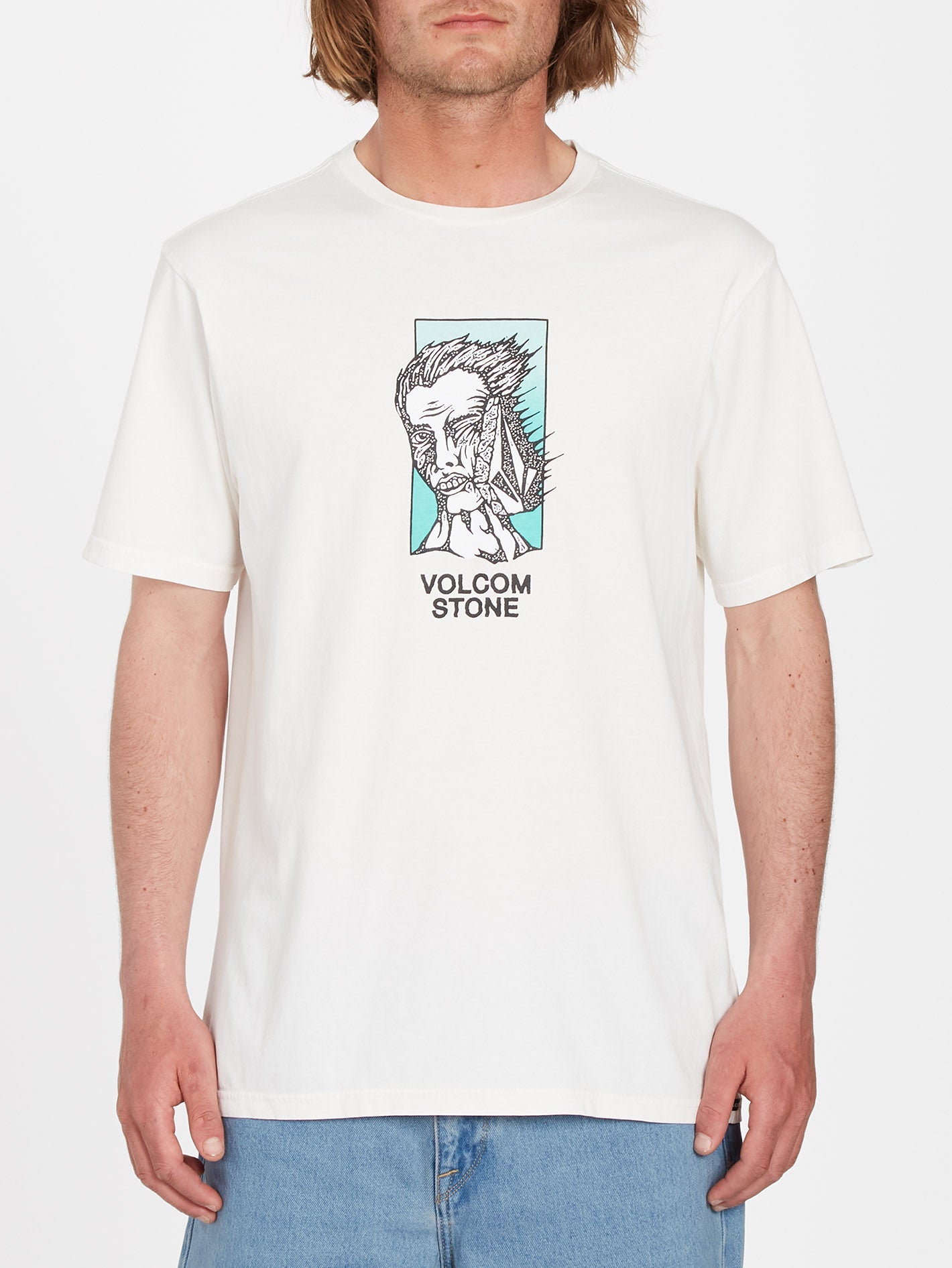 Camiseta Heckle - CREAM - Hombre - Volcom España
