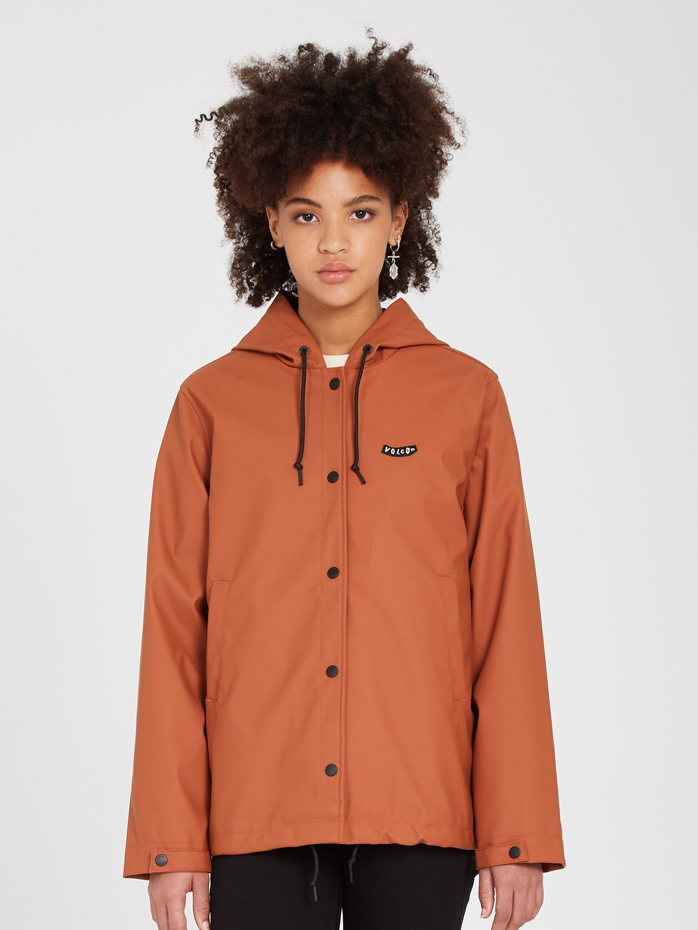 Impermeable Sprain Dead - DARK CLAY - Mujer - Volcom España