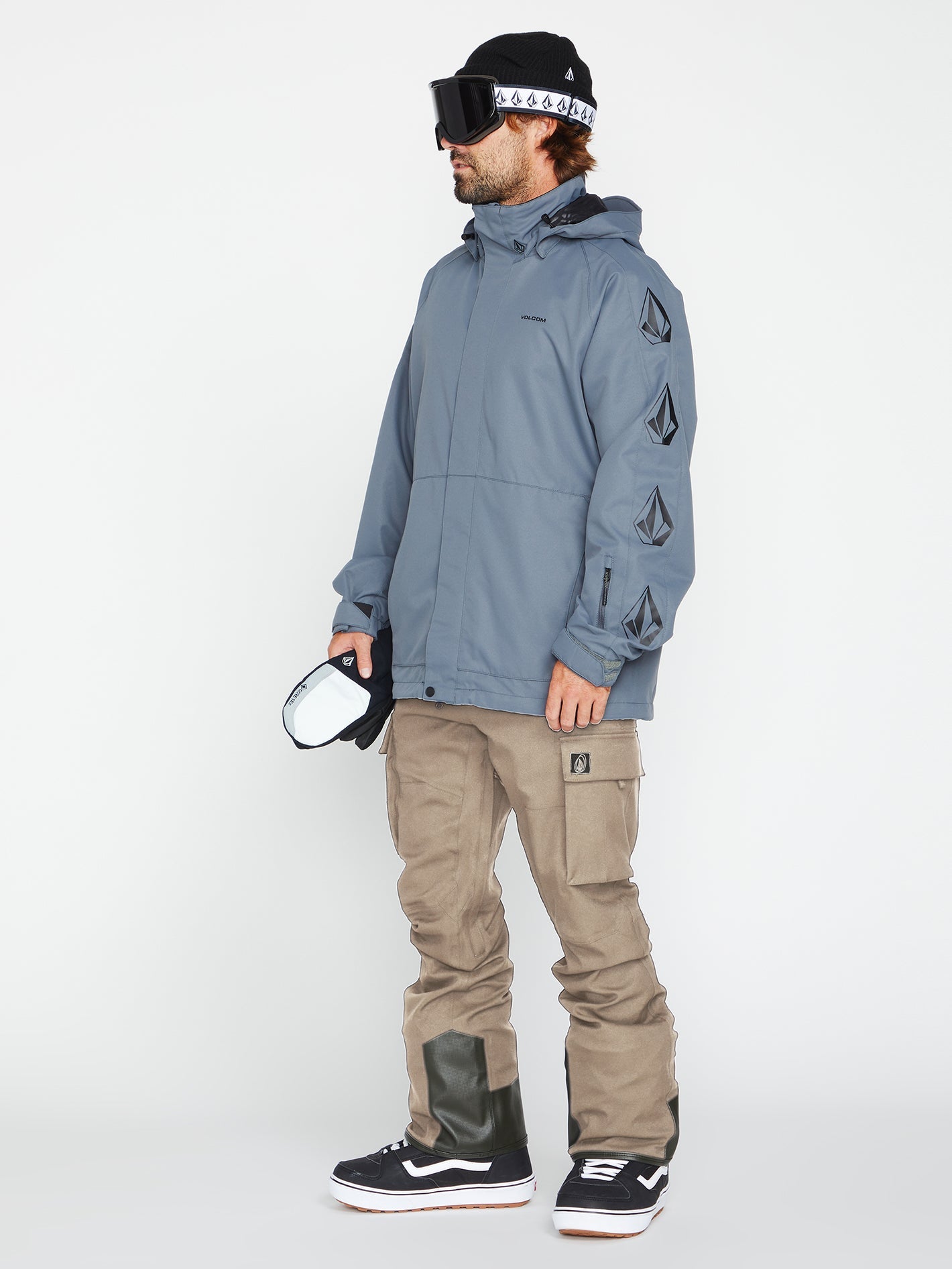 Pantalón New Articulated - Dark Khaki | Volcom España