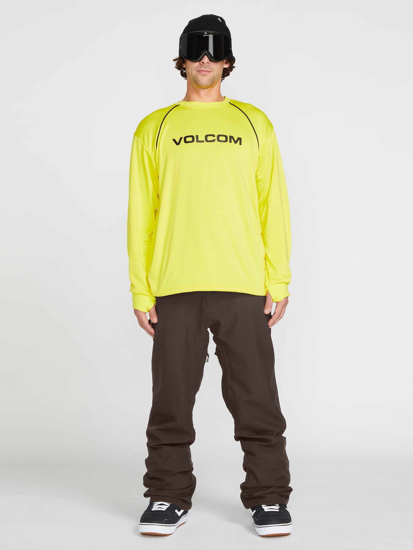 Pantalón Snow Chino Trousers - Brown | Volcom España